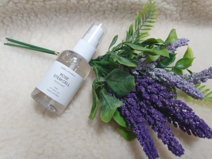 2020.09.24. 엄빌리버블 로즈 스템 셀 페이셜 미스트 (Rose Stem Cell Facial Mist)로 메마른 피부 ...