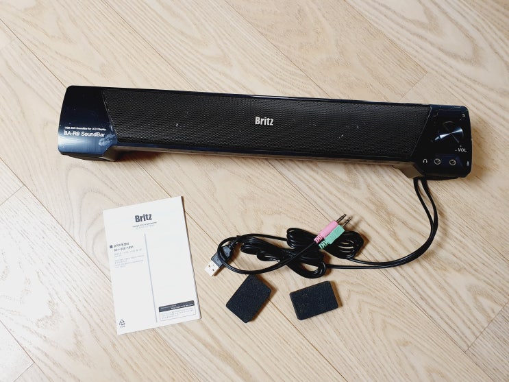 가성비 좋은 브리츠(Britz) 스피커 BA-R9 SoundBar, 소리가... : 네이버 블로그
