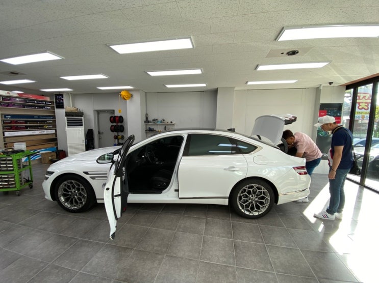 제네시스 G80 -UP7DSP 업그레이드 (feat.광주 사운드미 카오디오) : 네이버 블로그