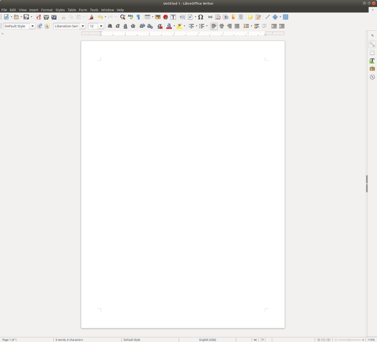 LibreOffice Writer 언어 교정 설정하기(Ubuntu 18.04) : 네이버 블로그