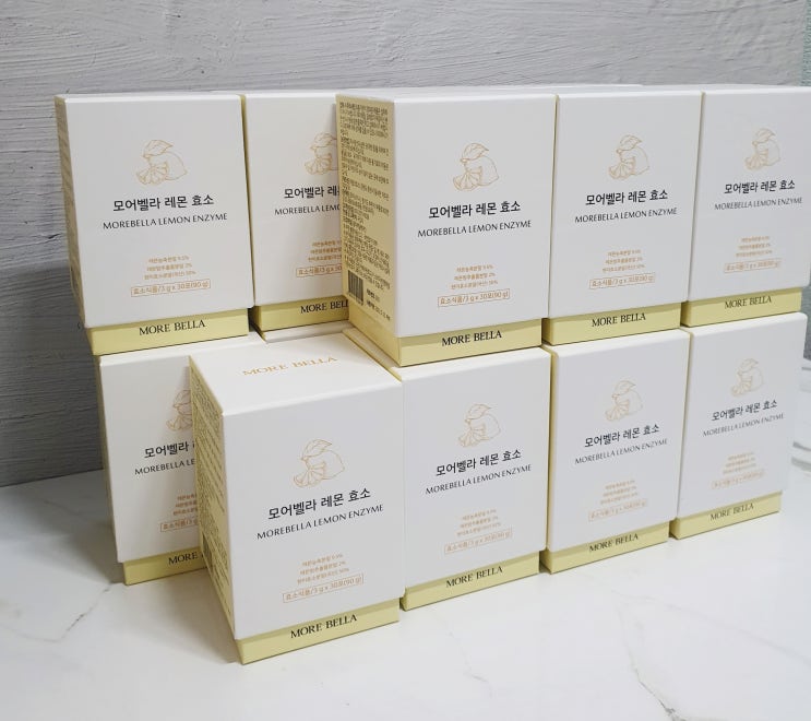 ㅣ내돈내산ㅣ모어벨라 레몬 효소로 치아교정 소화불량 해결 네이버 블로그