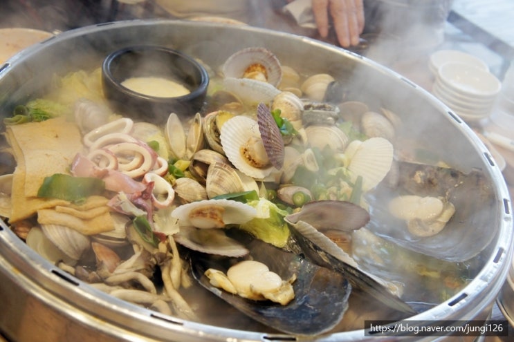 가정루원시티맛집 가을에 딱인 택이네조개전골 가정루원시티점 네이버 블로그
