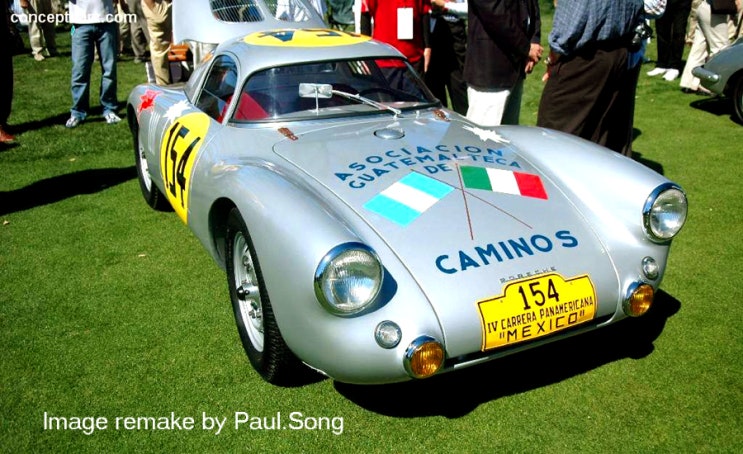1953년 Porsche 550 Coupe : 네이버 블로그