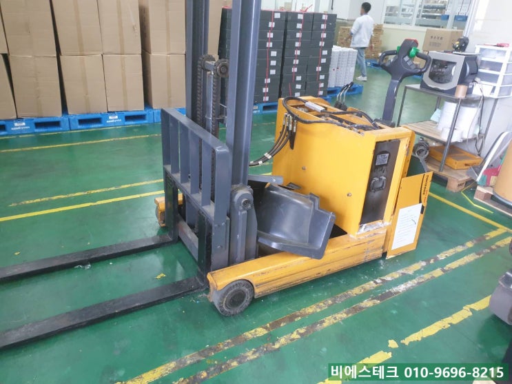 전동지게차 밧데리 강원도 원주 기업도시 기업 수성 Swr 1300 전동지게차배터리 Vcf26824v 268ah 교환사례