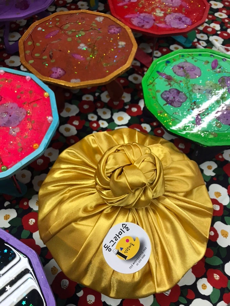 꽃피는 추석.다과상만들기. 전농동미술. 전농동미술학원 : 네이버 블로그