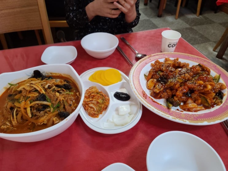 정읍 양자강 비빔짬뽕 볶음탕수육 수성동 맛집 네이버 블로그