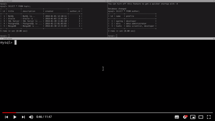 DATABASE2 MySQL - 17.JOIN : 네이버 블로그