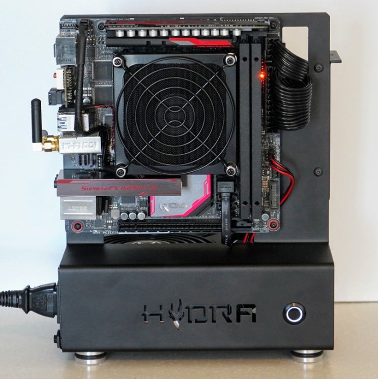 HYDRA mini itx 오픈케이스 조립 : 네이버 블로그