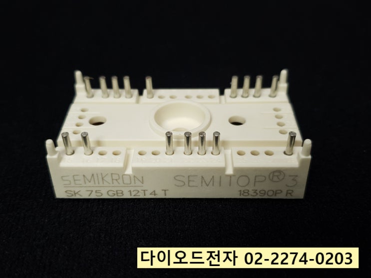 SK75GB12T4T 판매중 SEMIKRON IGBT 모듈 SEMITOP 3 : 네이버 블로그