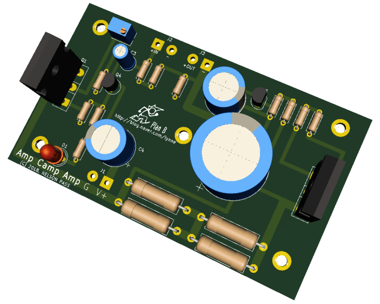 PASS ACA 앰프 만들기 #2 (PCB 설계) : 네이버 블로그