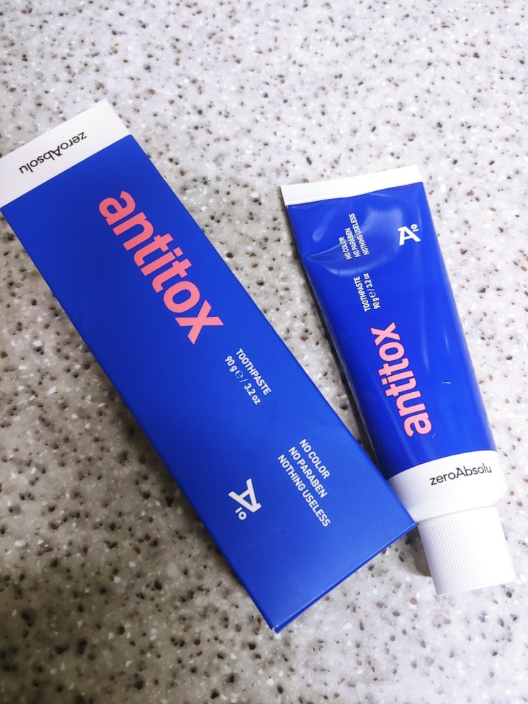 안티톡스 치약 후기 리뷰(Antitox Toothpaste)올리브영 치약 : 네이버 블로그