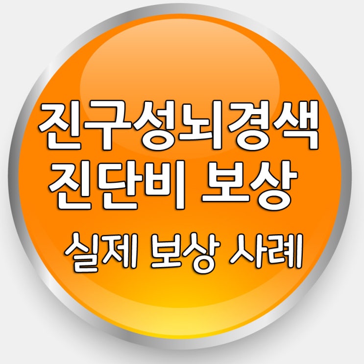 진구성뇌경색 I63 진단비 지급거절 후 실제 보상 사례 네이버 블로그