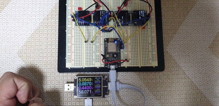 2개 이상 OLED 하나의 ESP로 제어하기 [ Multi OLED ] : 네이버 블로그