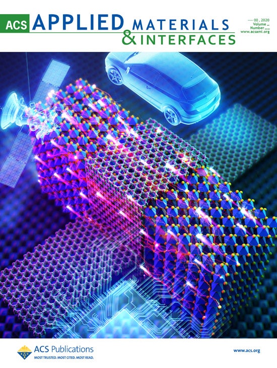 ACS Applied Materials & Interfaces /논문커버디자인/Journalcover/논문표지/3D디자인 ...