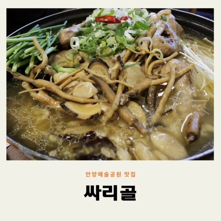 안양예술공원 맛집 백숙먹고 힘내자 네이버 블로그