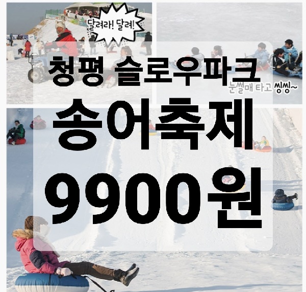 청평 슬로우파크 겨울 송어축제 할인 네이버 블로그