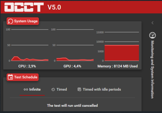 OCCT 5.5.1 RePack : 네이버 블로그