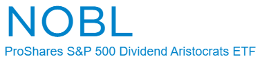 NOBL - ProShares S&P 500 Dividend Aristocrats ETF(배당귀족 ETF) : 네이버 블로그