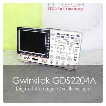 신품 / 중고 오실로스코프 인스텍 GDS2204A, 200MHz, 4CH Oscilloscope, GW Instek ...