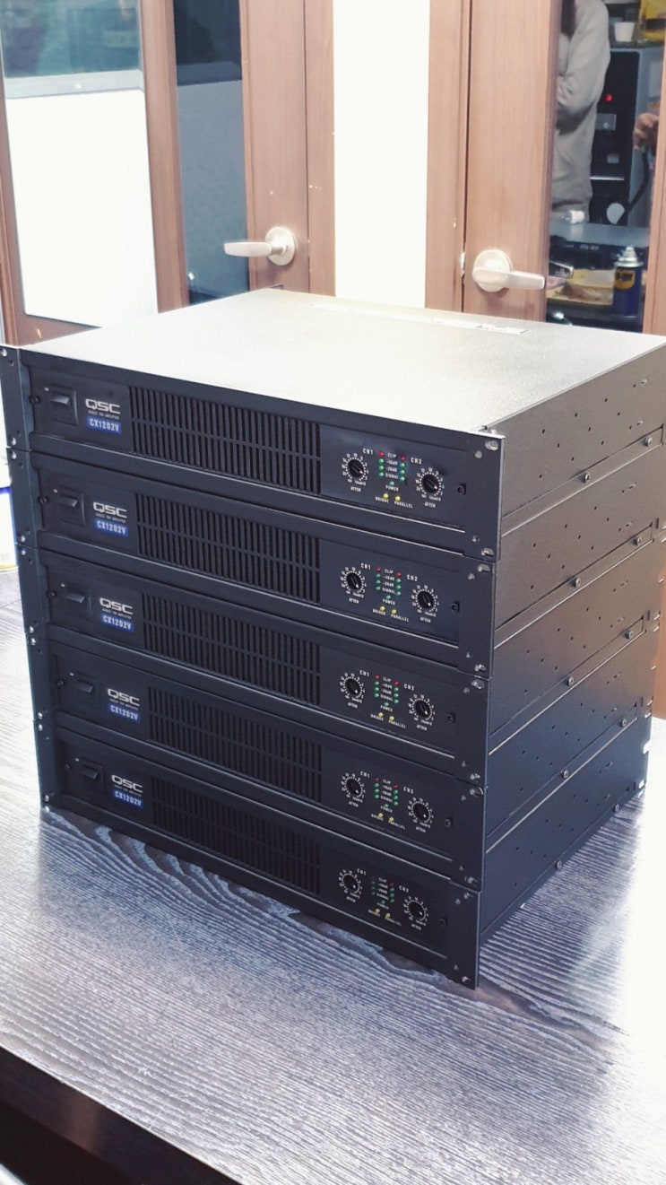 파워앰프중고 QSC CX1202V 명품 고출력 앰프 [중고음향기기매입] : 네이버 블로그