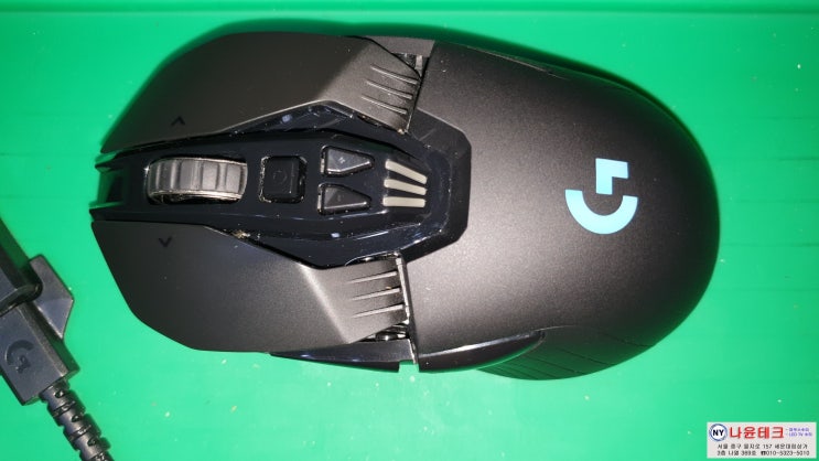 서울마우스 logitech g903 pmw3366센서교체 TTC골드스위치 교체 옴론차이나50M 적출후 더블클릭 개선을 위한 클릭 ...