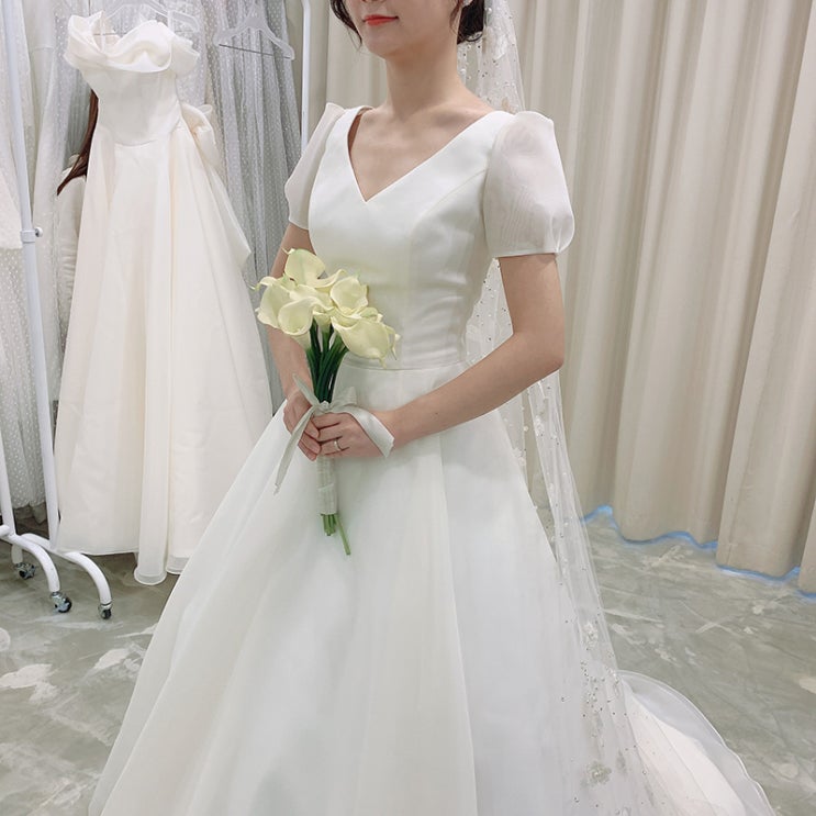 강서구웨딩홀 마곡메이크업 베일드블랑에서 웨딩드레스 피팅 네이버 블로그