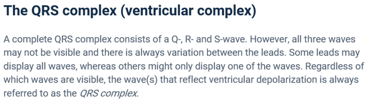 [ECG 기초] QRS complex : 네이버 블로그