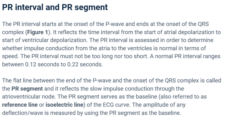 [ECG 기초] PR interval & PR segment : 네이버 블로그