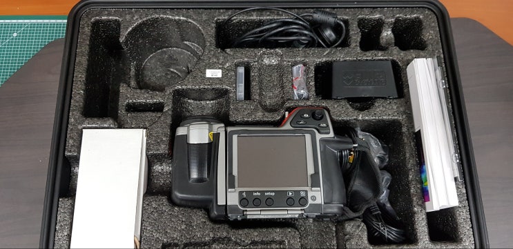 중고 휴대용 열화상카메라 Flir T335(320*240 , 650도) 판매 렌탈 : 네이버 블로그