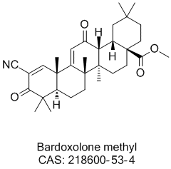 [Inhibitor] Bardoxolone methyl (바독솔론 메틸) [B0084-427948][CAS no. 218600 ...