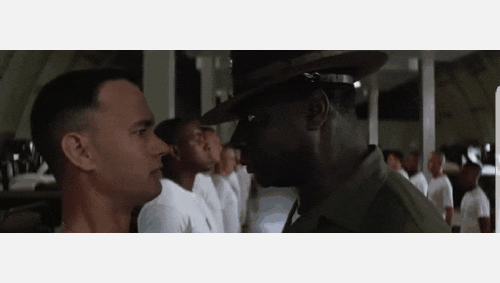 16th - Drill Sergeant & Forrest Gump Conversation : 네이버 블로그
