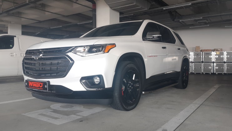 WINBO KOREA 윈보 코리아 쉐보레 트래버스 사이드스텝 - 뷰포인트 SS304 (WINBO 정품) 설치 20200110-1 ...