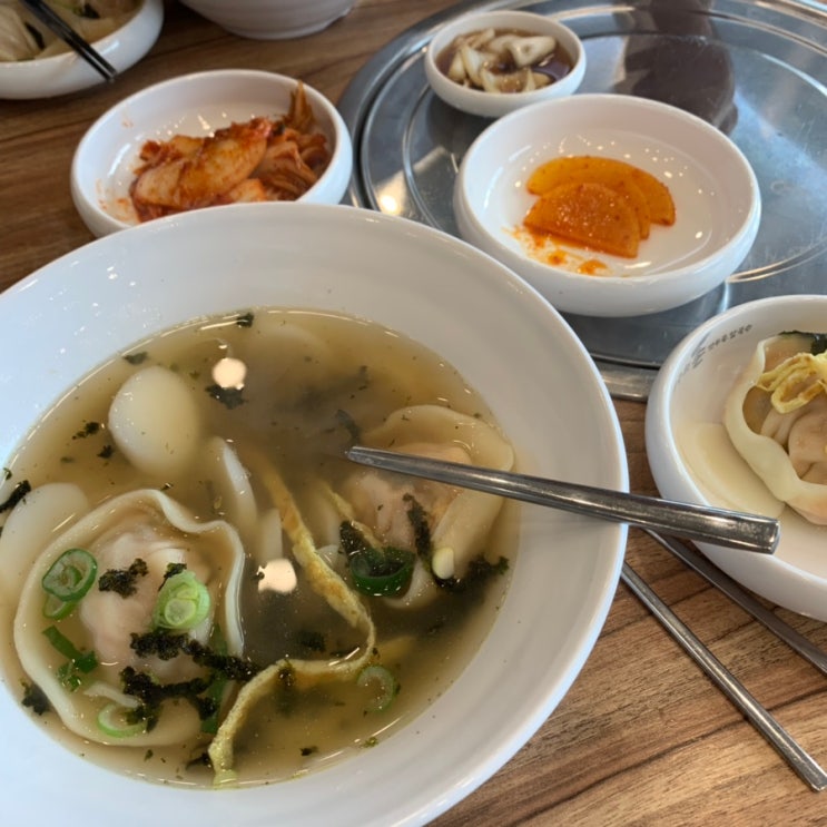 경기 광주 초월 만두국 한그릇 유주희 손만두국 칼국수 네이버 블로그