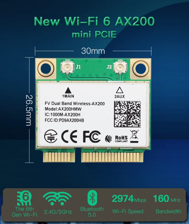 인텔 AX200 미니 PCI 익스프레스 버전 판매中 : 네이버 블로그