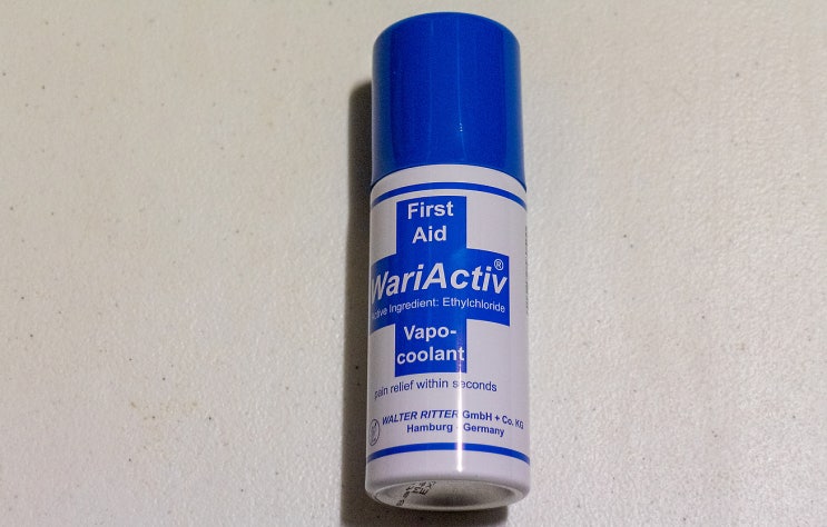 에틸클로라이드(Äthylchlorid ) WariActiv 스포츠 스프레이(냉각) : 네이버 블로그