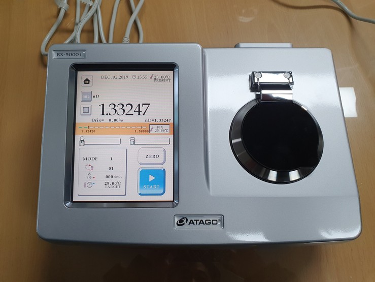 Atago Automatic Digital Refractometer Rx-5000I at Caitlyn Buvelot blog