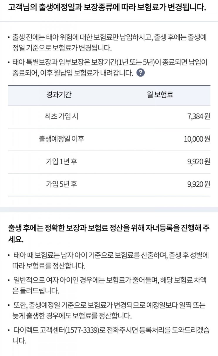 31주 태아보험 가입 실비보험 어린이보험 최소한의 보장으로 가입 네이버 블로그