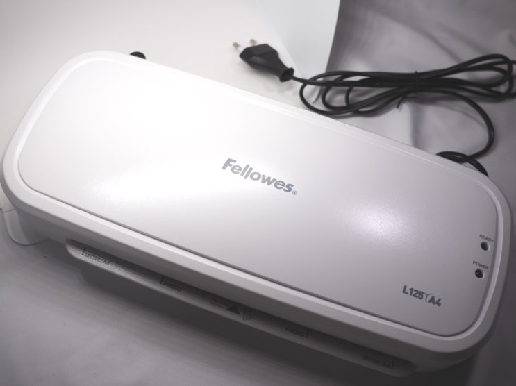 [코팅기후기] 펠로우즈(fellowes) L125 코팅기 / 라미네이터 / 셀프코팅 / 소형코팅기 : 네이버 블로그