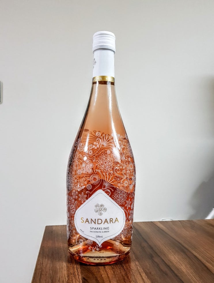 산다라 스파클링 로제 와인 _ Sandara Sparkling Rose ( 와인 추천) : 네이버 블로그