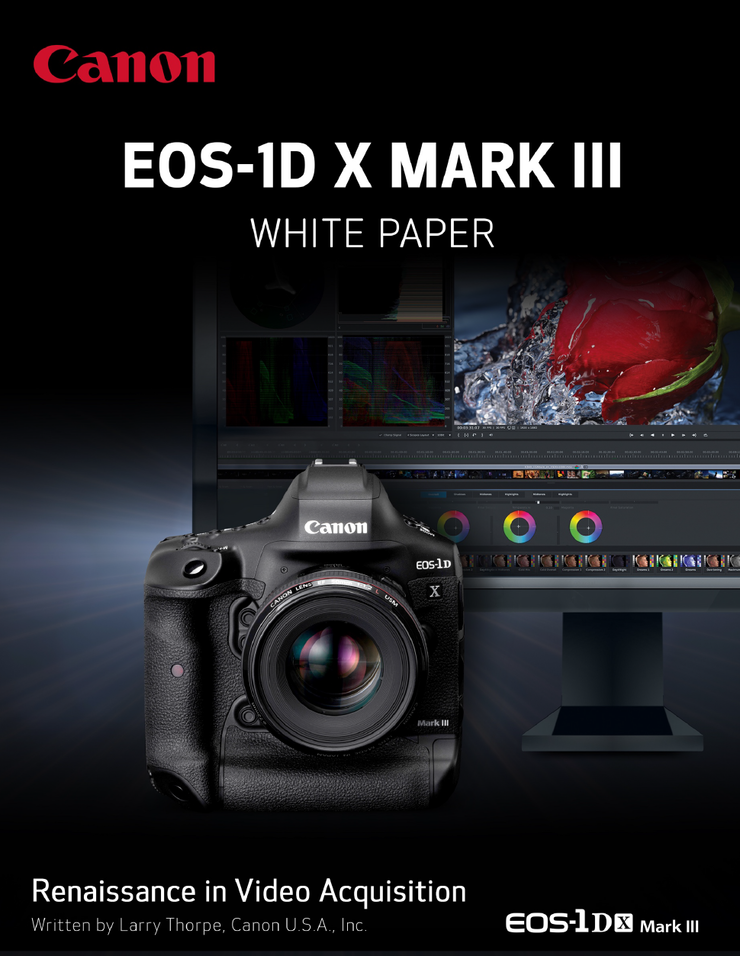 Canon EOS 1DX Mark III Video White Paper : 네이버 블로그