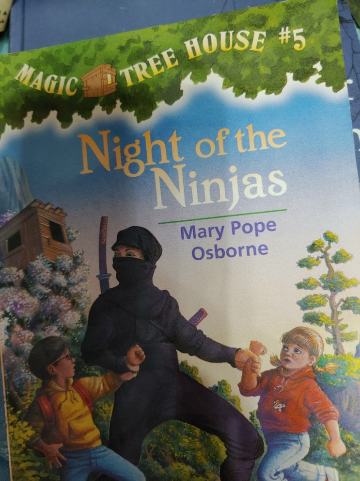 영어 Magic Tree House #5. 「Night of the Ninjas」 북에세이 583. Reading ...