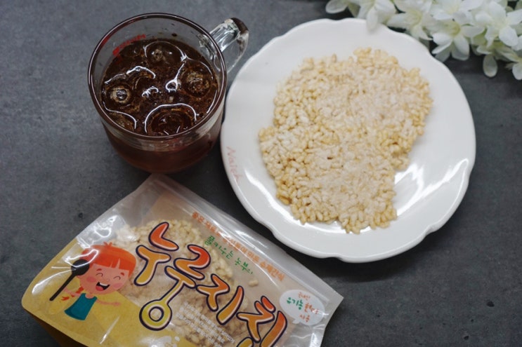 현미누룽지 운향농원 누룽지칩 유아간식으로 좋아요. : 네이버 블로그