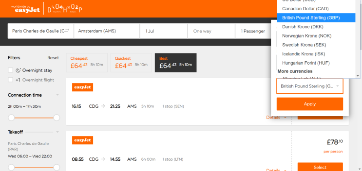 항공권 예약: 유럽 저가항공 이지젯easyJet 예약하기 : 네이버 블로그