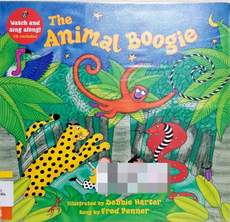 영어 그림책 베어풋 The Animal Boogie & Walking through the jungle [대여 2/4권 ...