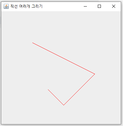 [java]자바/GUI/스윙(Swing)/그래픽/drawPolyline, 여러 선 이어 긋기 : 네이버 블로그
