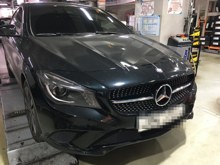 일산 수입차 전문정비 벤츠 CLA200d X156 엔진 경고 등 PIAMM 보조배터리 교체 P13C271 배기가스 플랩 고장 ...