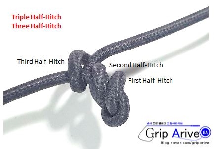 트리플 하프 히치 (Triple Half-Hitch) : 네이버 블로그