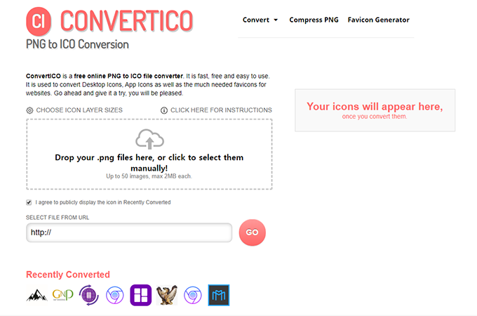 [즐겨찾기] 아이콘 파일 변환하는 ConverICO.com : 네이버 블로그
