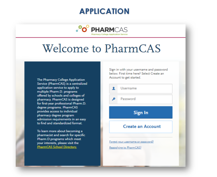 2019–2020 PharmCAS Application Instructions for Fall 2020 Enrollment(약학 ...