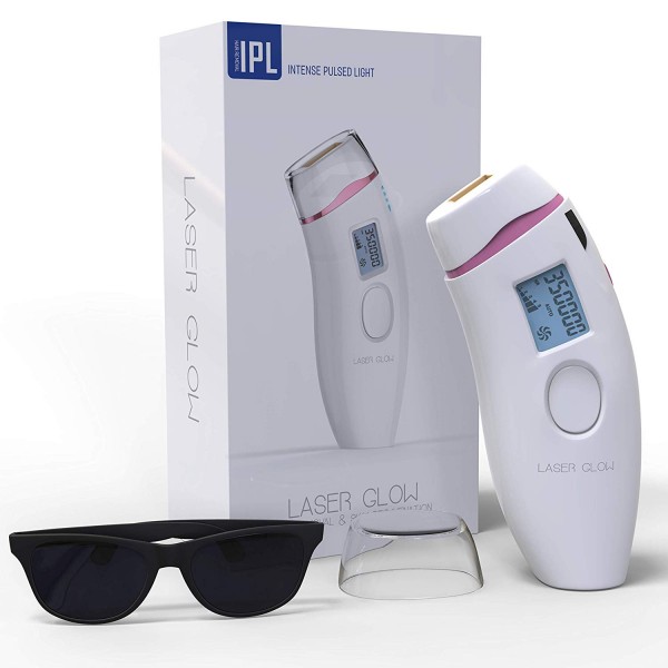 [Laser Glow] 여성과 남성에 대한 LASERGLOW 홈 전문 레이저 제모는 - 무료 안경 함께 제공 - 홈 레이저 미용 ...